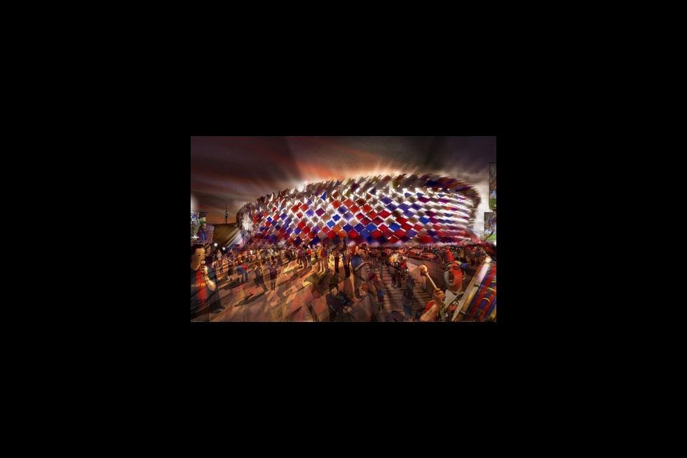 Foster's design for Barcelona FC's Nou Camp stadium | News | Building